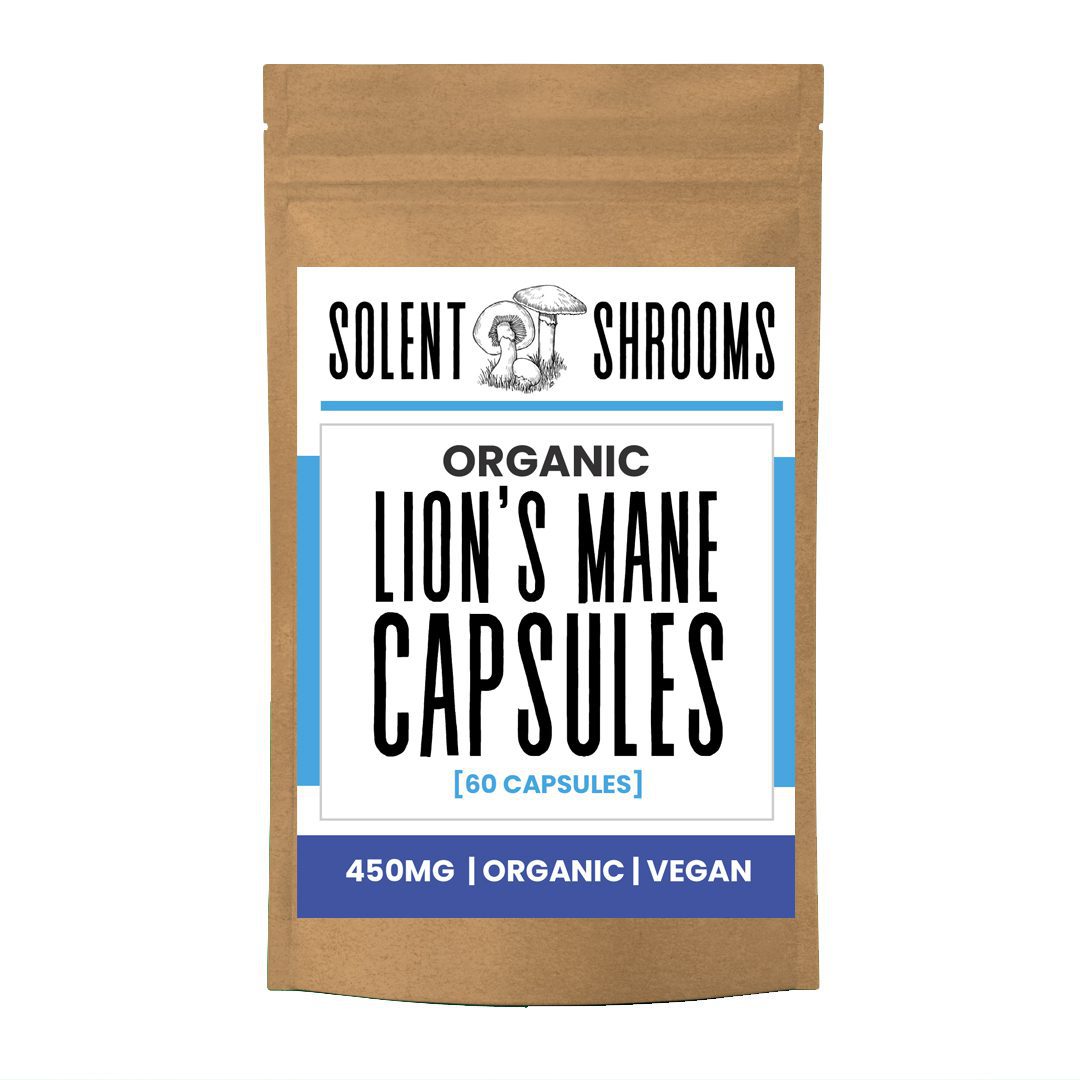 Solent Shrooms - Organic Lion's Mane Powder | Freshly Fermented